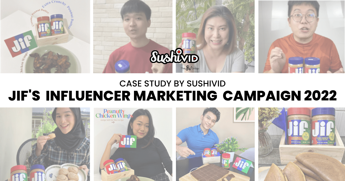 Case Study - JIF Influencer Marketing | SushiVid